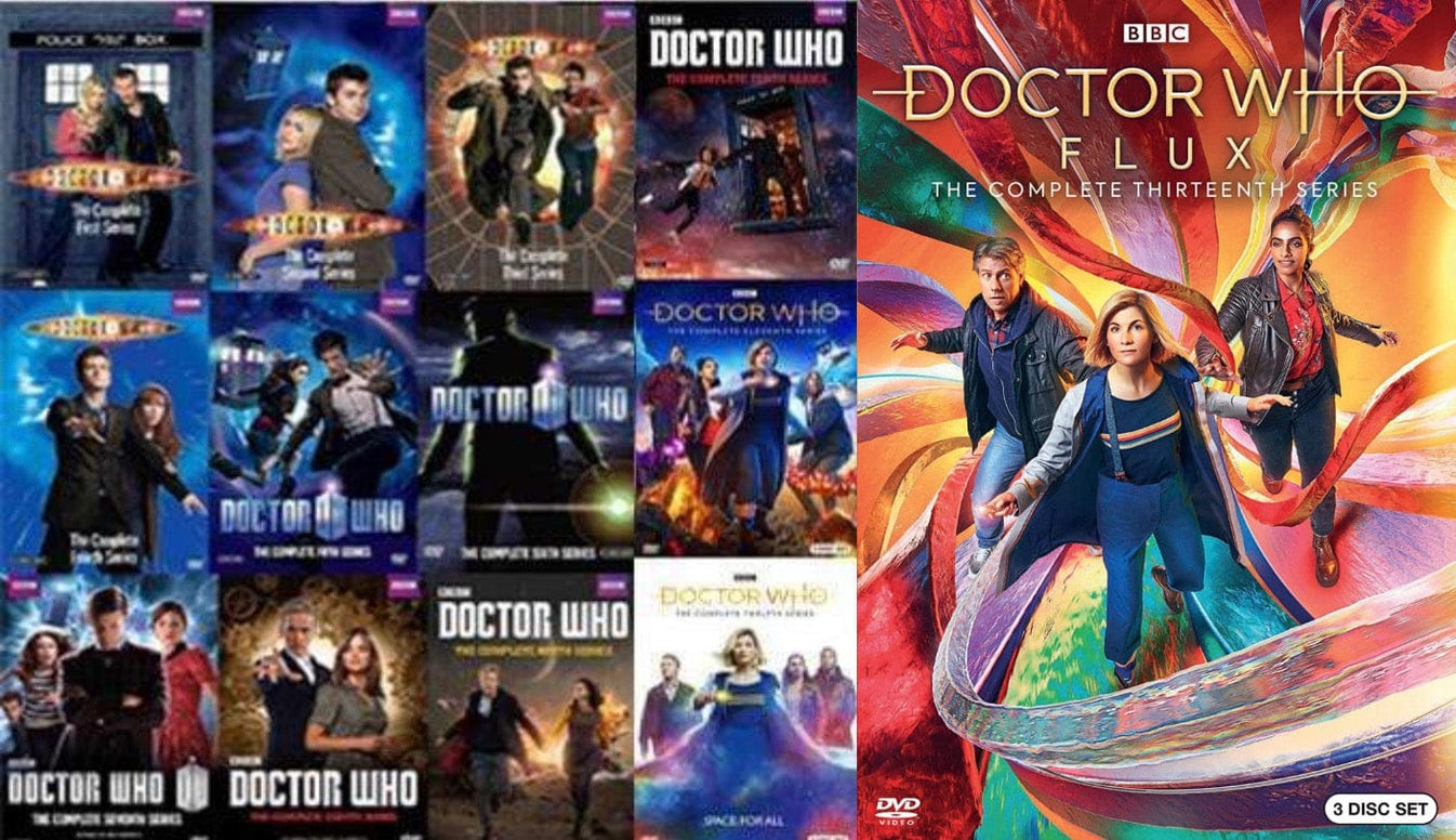 Doctor Who TV Series Seasons 1-13 DVD Set – Blaze DVDs